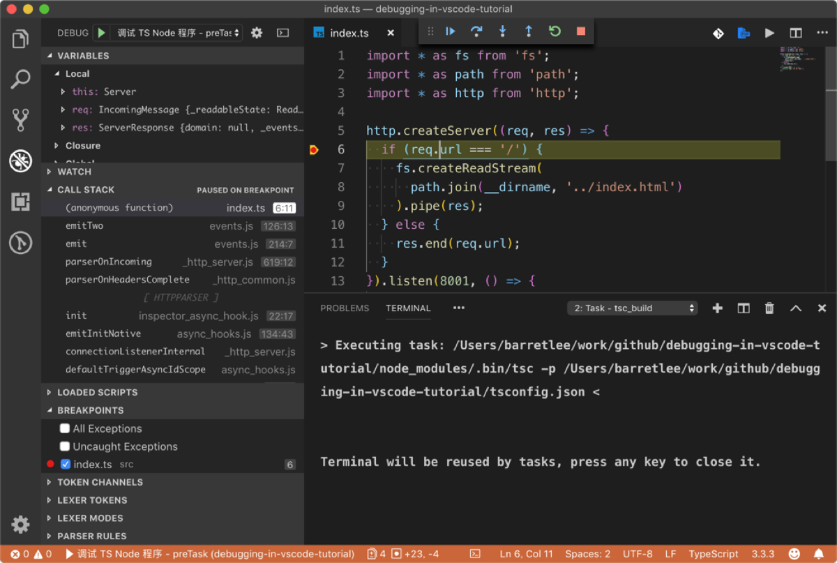 VSCode 调试中 launch.json 配置不完全指南 | 小胡子哥的个人网站