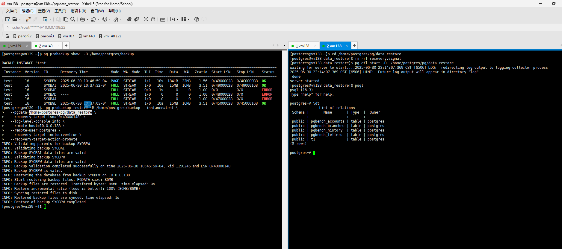 postgresql增量备份系列二 pg_probackup - 墨天轮