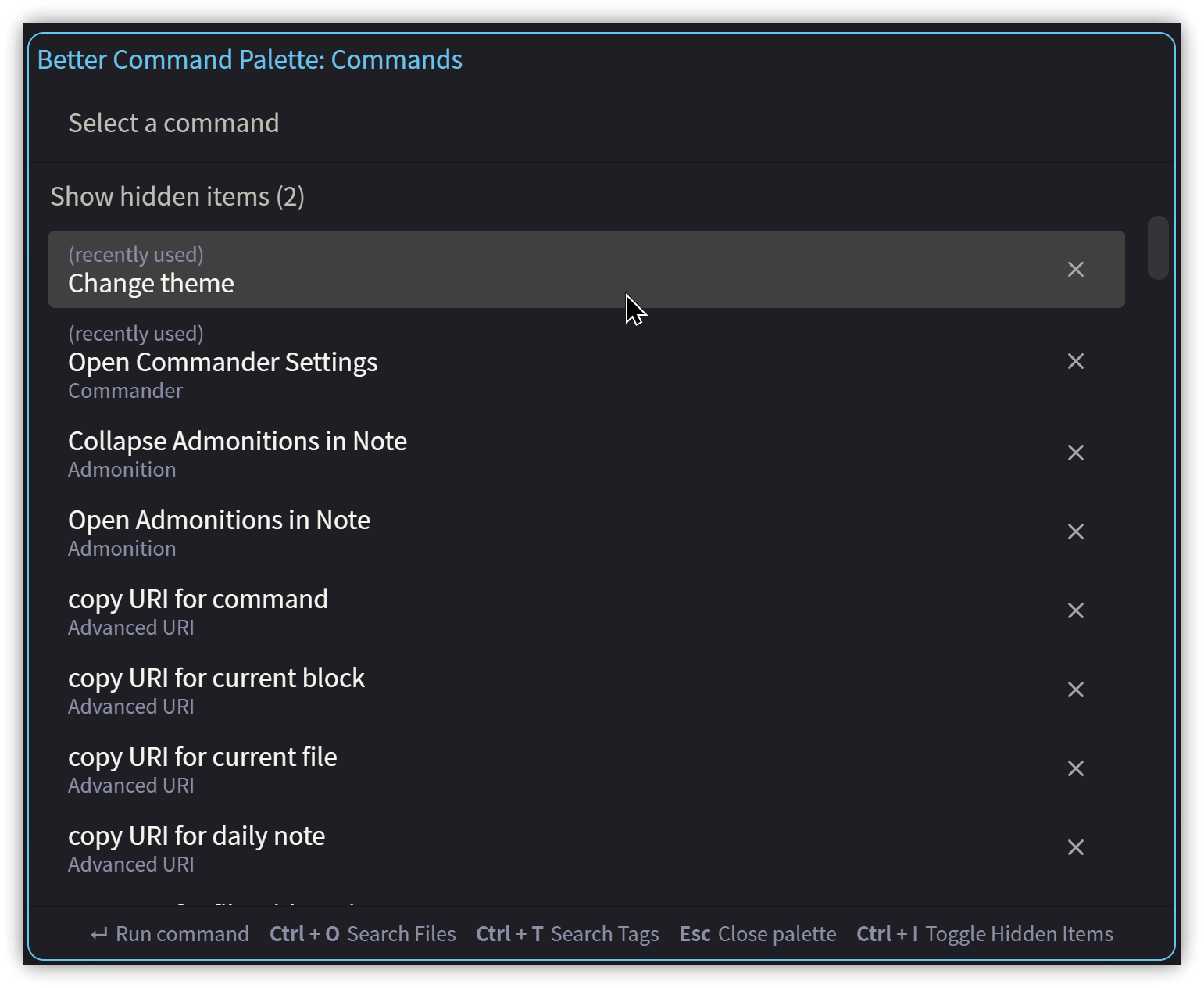 [Obs＃114] 取代Obsidian核心外掛的替代性外掛：Better Commander、Another Quick Switcher ...